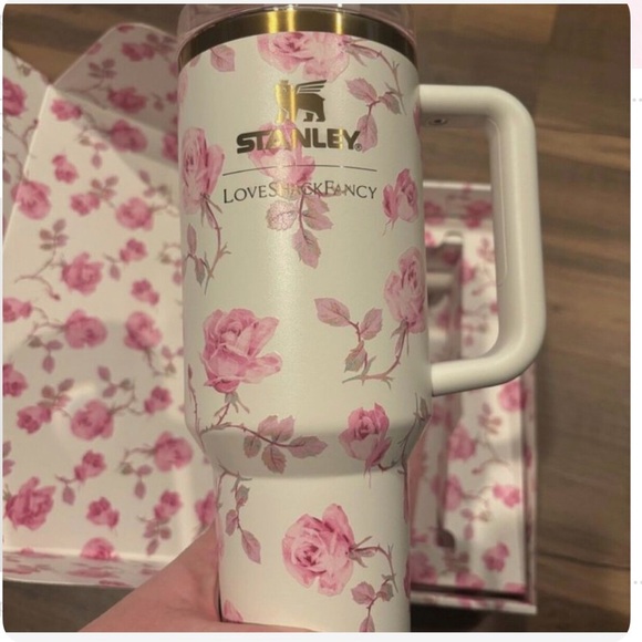 Stanley x Love Shack Fancy | Other | Stanley Quencher Ribbon Rosa ...
